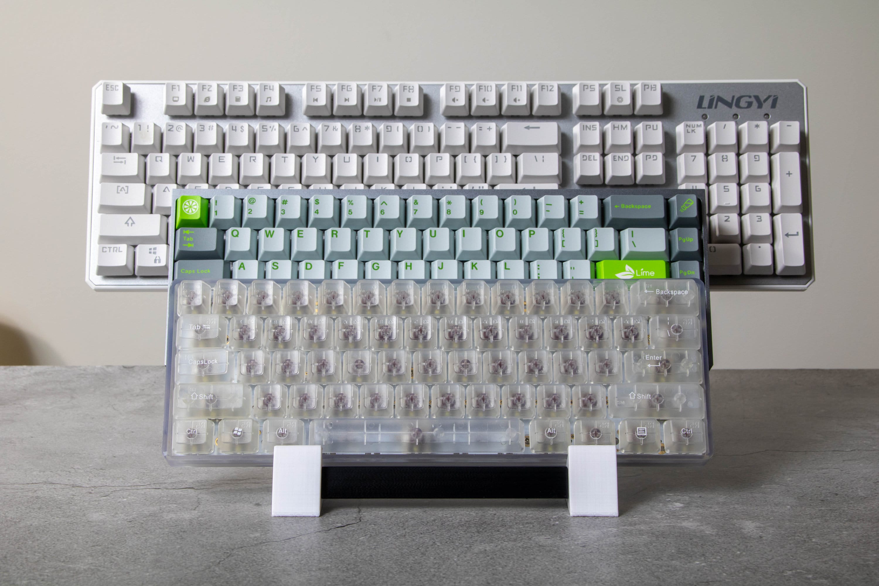 3D Printed Triple Tier Keyboard Display Stands - Etsy