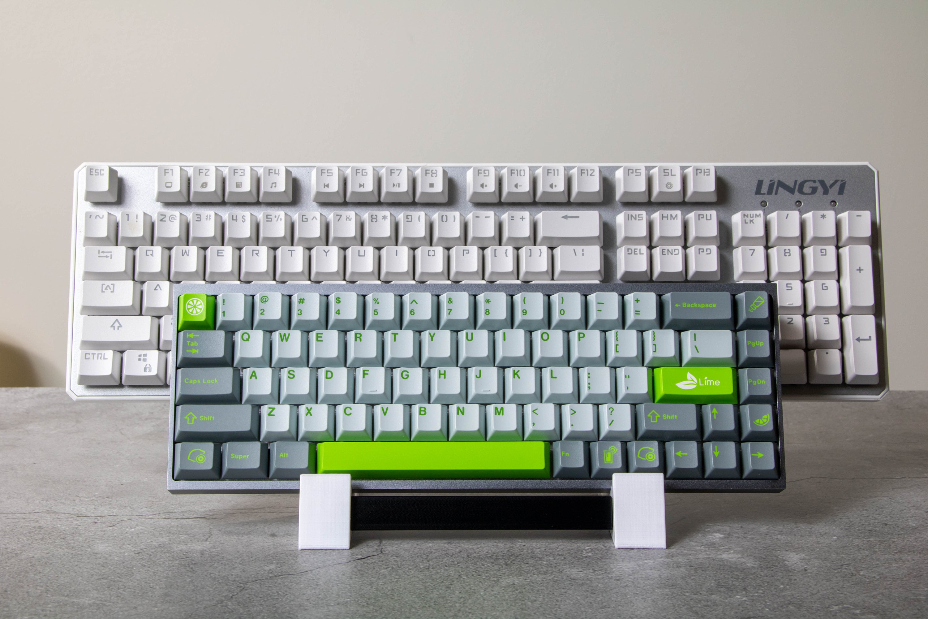 3D Printed Double Tier Keyboard Display Stands | Etsy