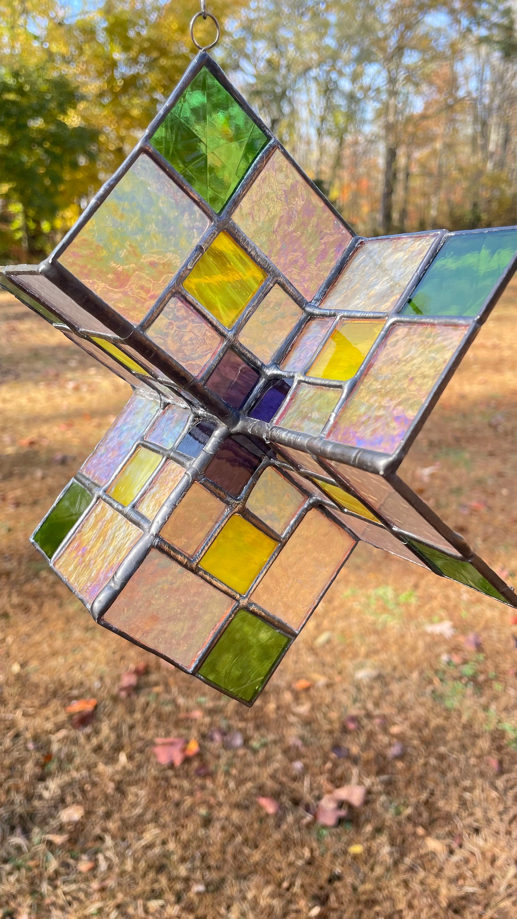 Stained Glass Spinner - Etsy