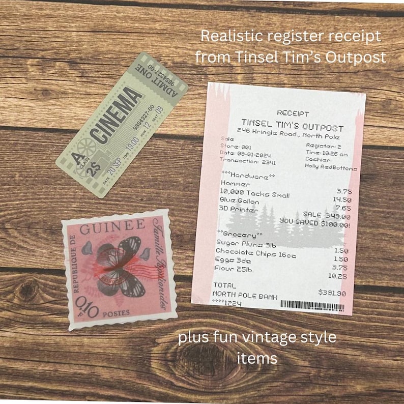 The Santa Wallet – Santa Evidence Kit for Kids, Santa's Lost Wallet ...