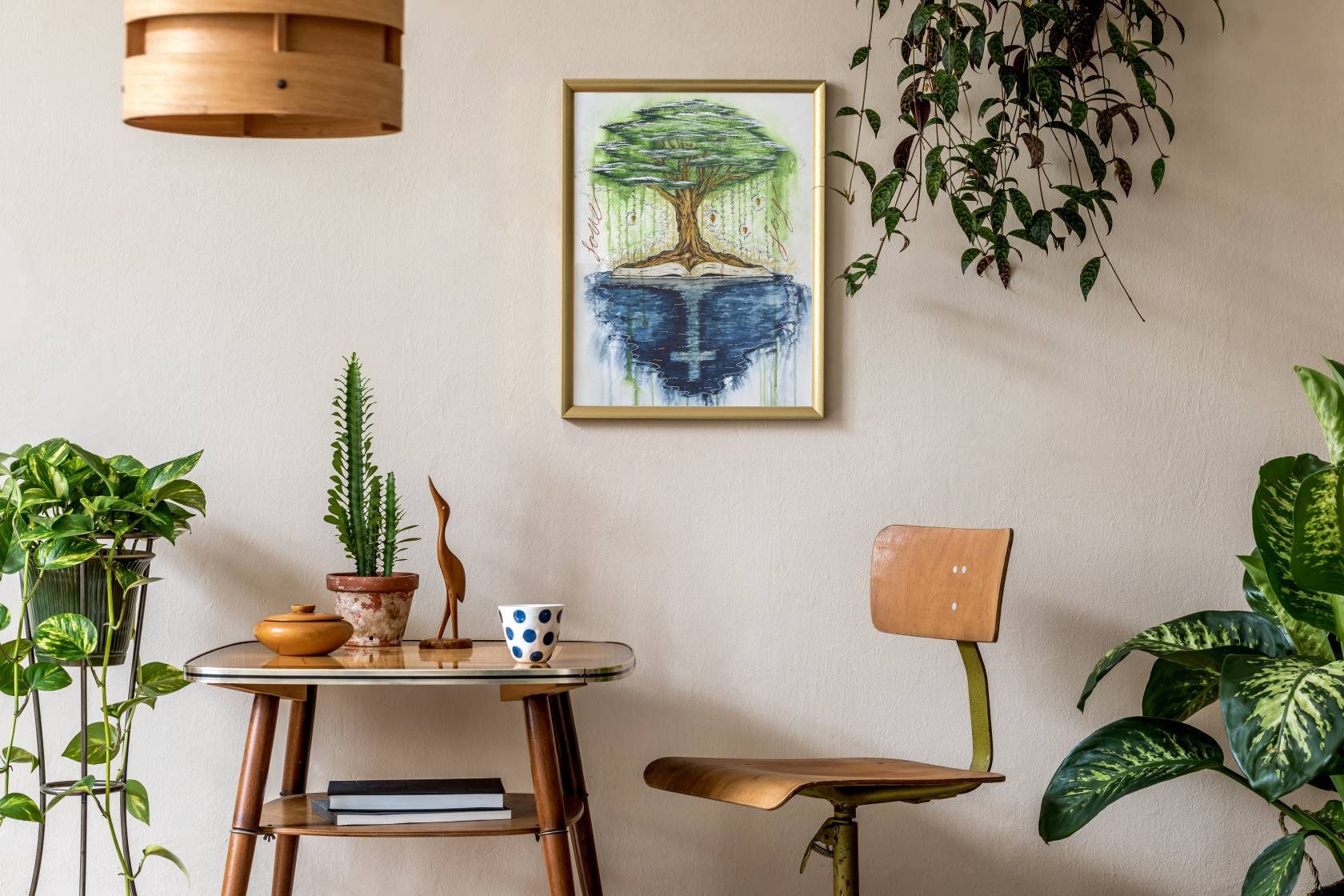 Rooted | Original Christian Artwork Jesus Painting Giclee Print | Katie ...