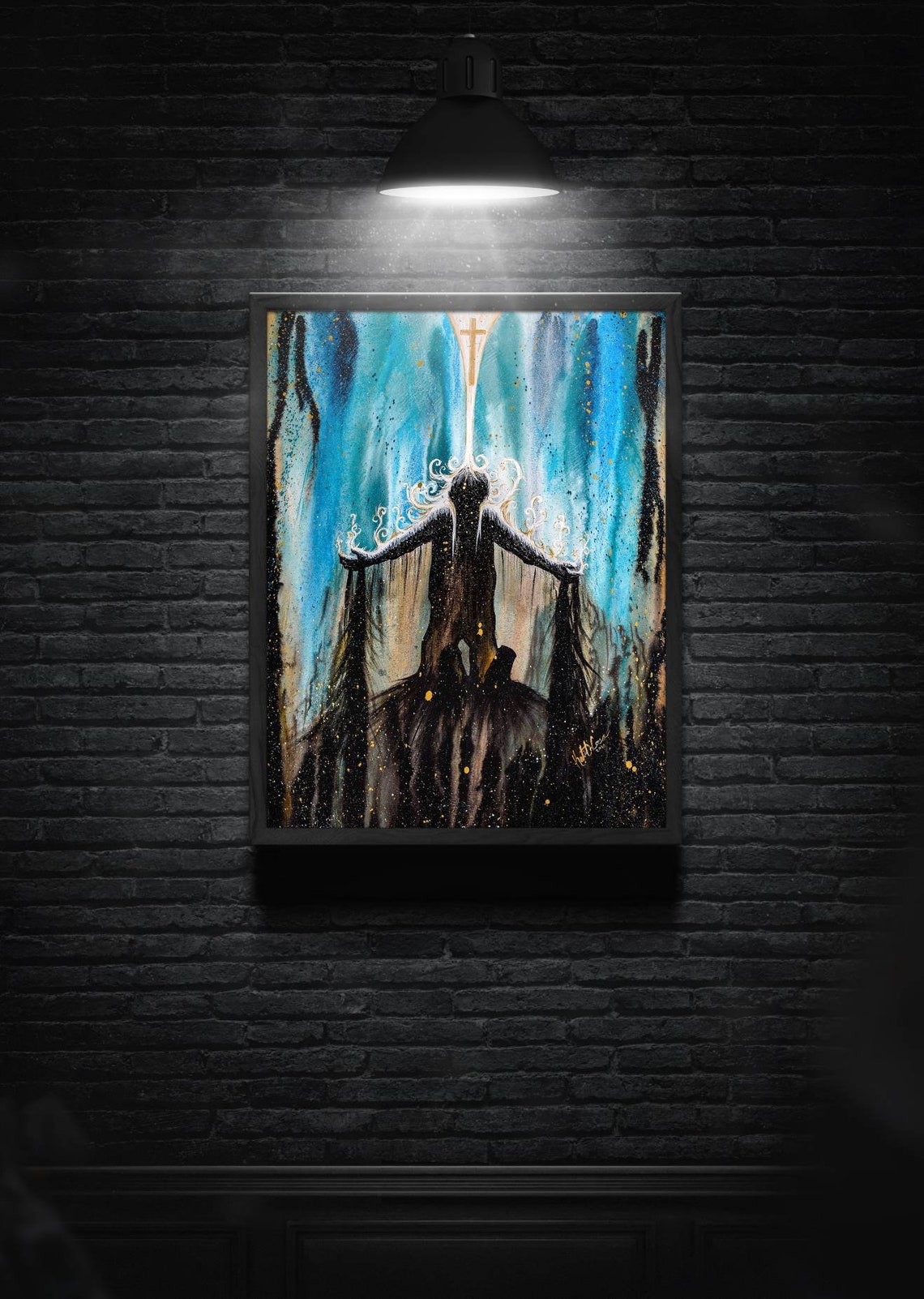 Jesus Redeemer Giclee Print | Original Christian Artwork by Katie ...