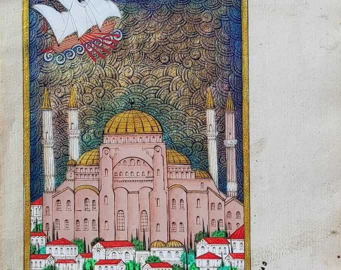 Ottoman Turkish Miniature Art Venezia / Venice in Ottoman - Etsy