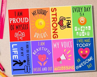 Kindness Cards Compliment Cards Inspirational (Instant Download) - Etsy