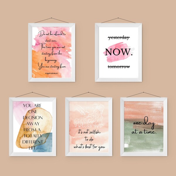 Watercolor Quotes - Etsy