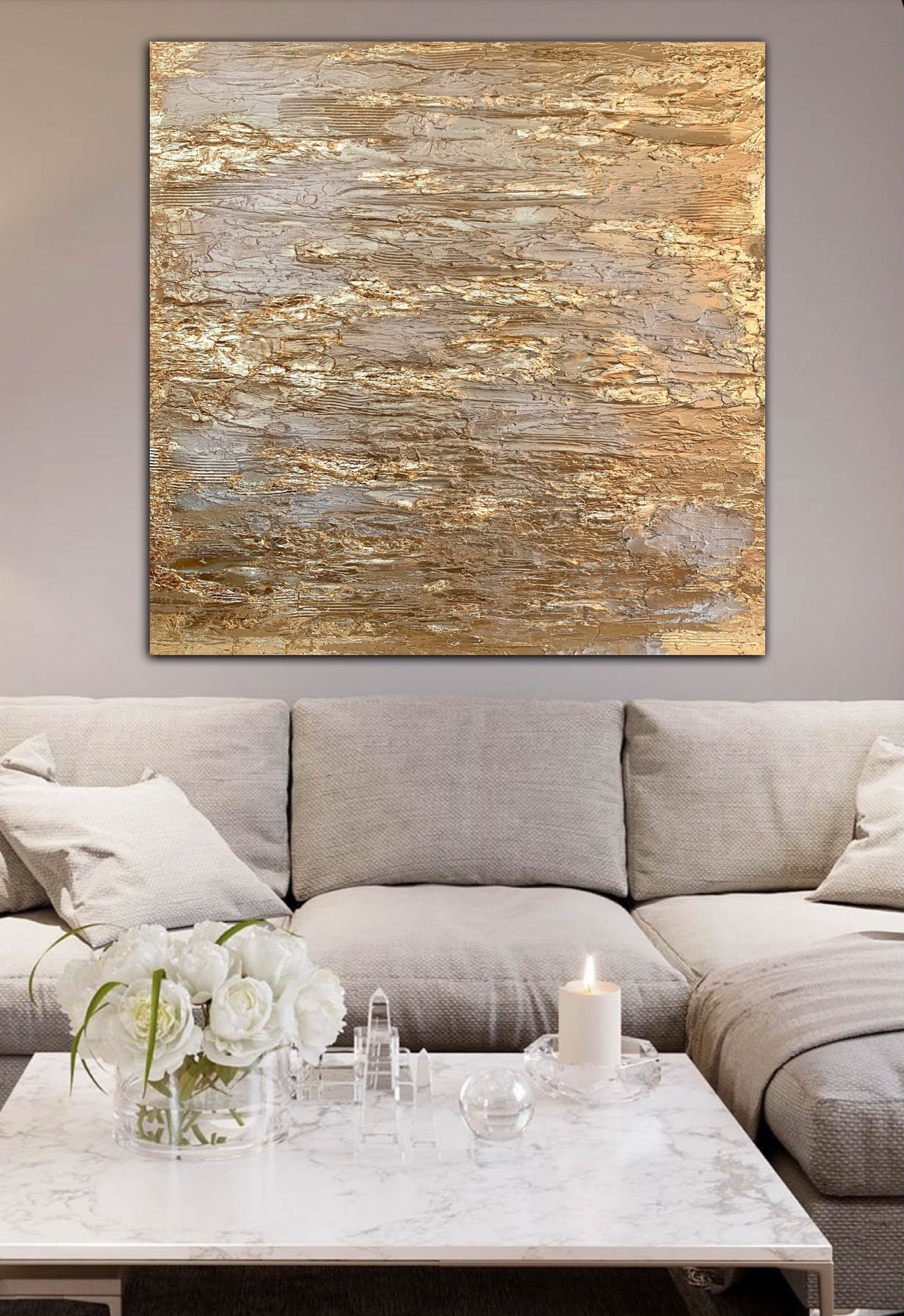 5 Perfect Abstract Painting With Gold Leaf You Can Get It Free Of