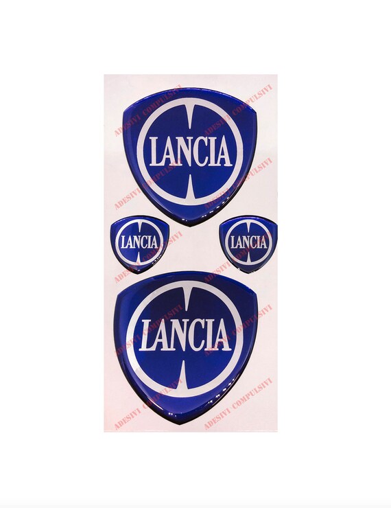LANCIA DELTA Stickers 3D Effect. Front Rear 2 Side Coats | Etsy