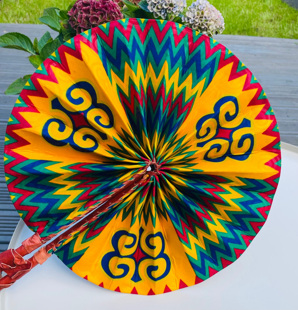 Hand Fan Kente Fan Ankara Fan Handheld Fan for Hot - Etsy