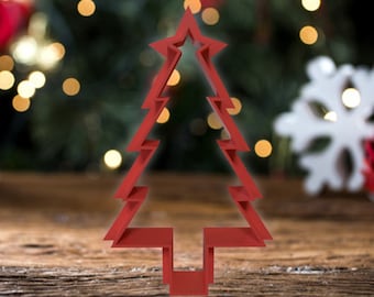 STL File / Cristmas Tree, Pine Tree Cookie Cutter Pack for Christmas ...