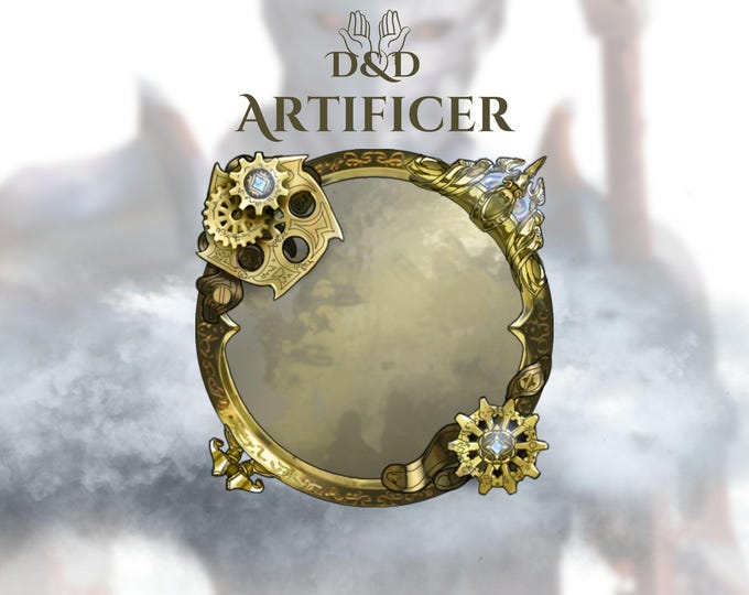 Steampunk Artificer Token Frame: D&D, Pathfinder (digital Download) - Etsy