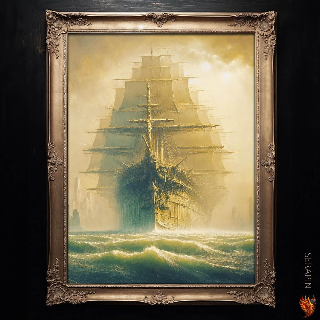 Barque of Saint Peter - Pope Catholic One True Church Papal Fine Art ...