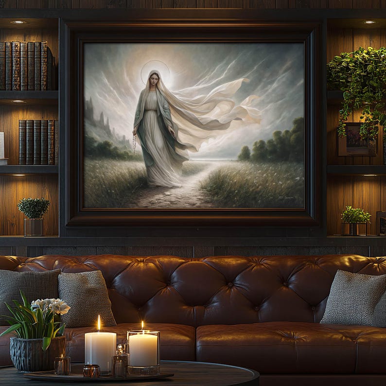 Via Maria - the Way of Mary - Marian Fine Art - Blessed Virgin Mary ...