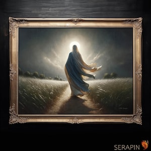 Mary Knows the Way - Blessed Virgin Mary Walking Path Road, Catholic ...