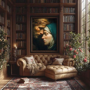 Goodbye Mother - Jesus and Mary Embrace, Son Gift, Comfort, Catholic ...