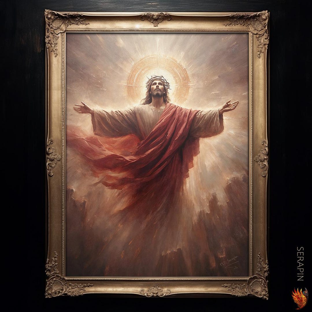 Redemptor Hominum Redeemer of Man Jesus Christ Christian Fine Art 021 ...
