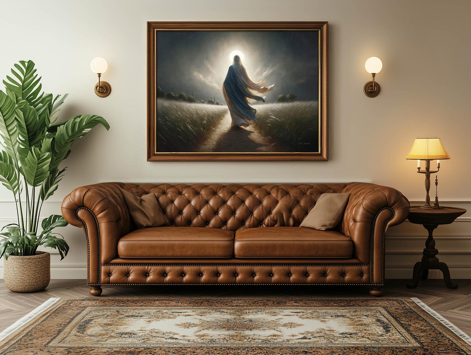 Mary Knows the Way - Blessed Virgin Mary Walking Path Road, Catholic ...