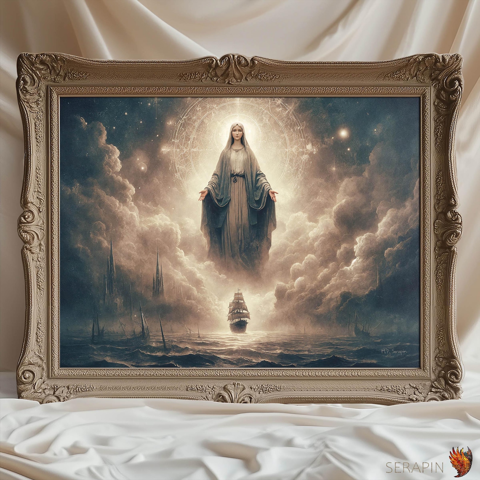 Star of the Sea - Stella Maris - Hail Mary Gift Mom Mother Marian ...