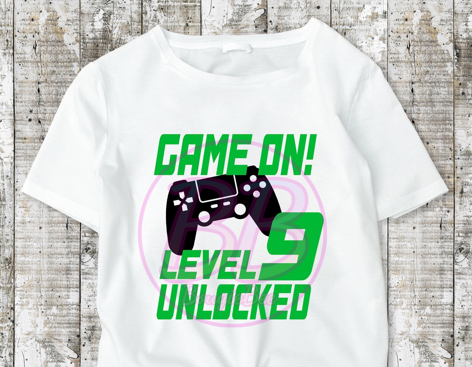 Game on PNG, Level up PNG, Level up Birthday Boy - Etsy