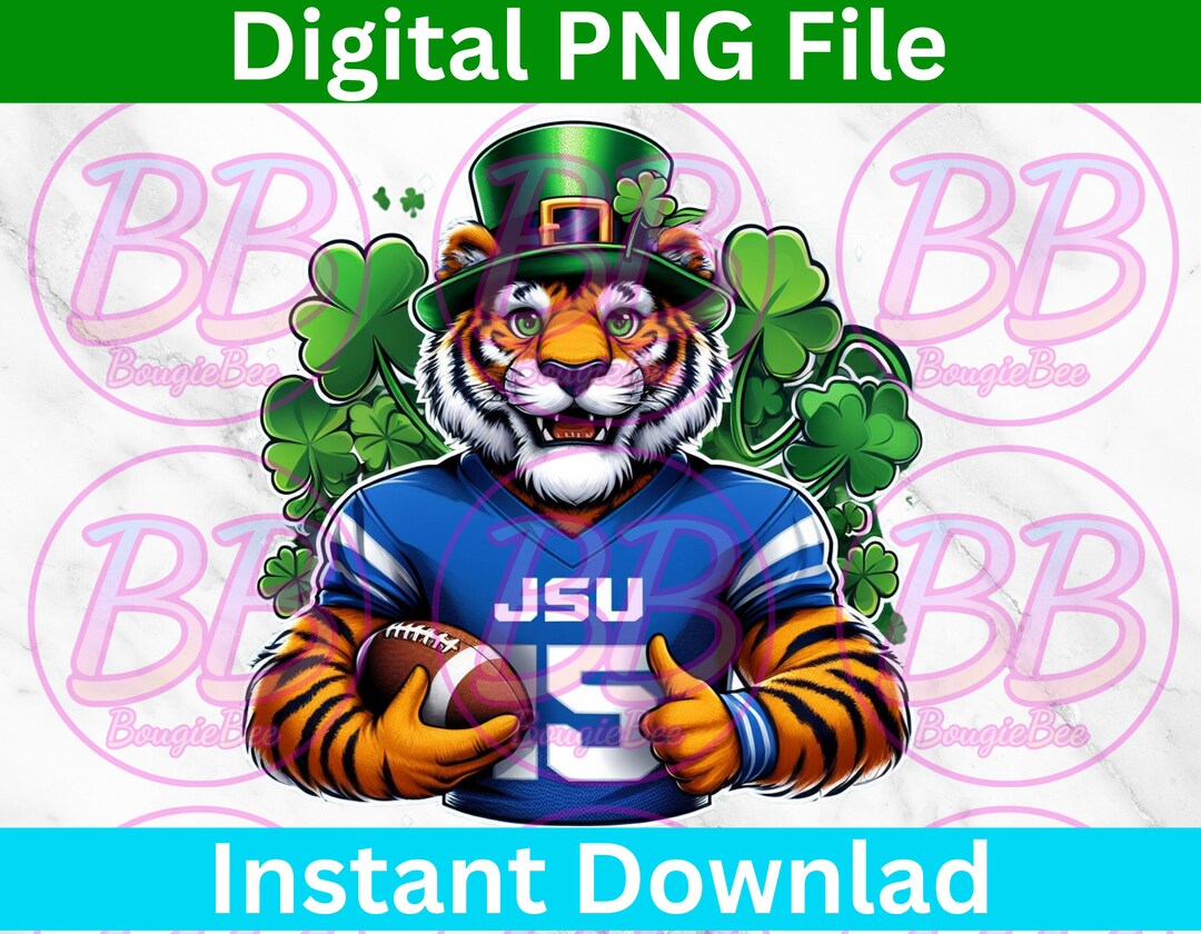 JSU St. Patricks Day PNG, Jsu Thumbs up Png, Jsu Tigers PNG, Jackson ...