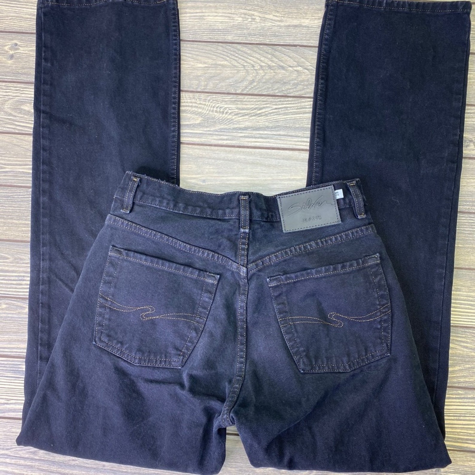 Vintage Silver Button Fly Jeans - Etsy