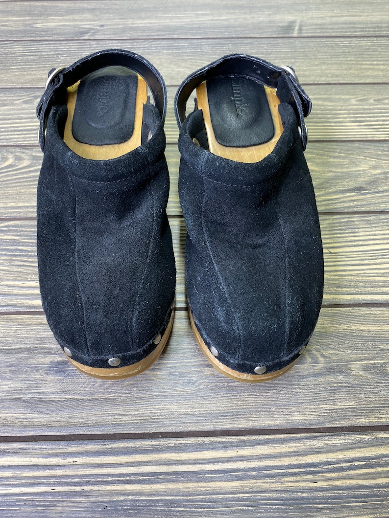 Simple Brand Wooden Clogs - Etsy