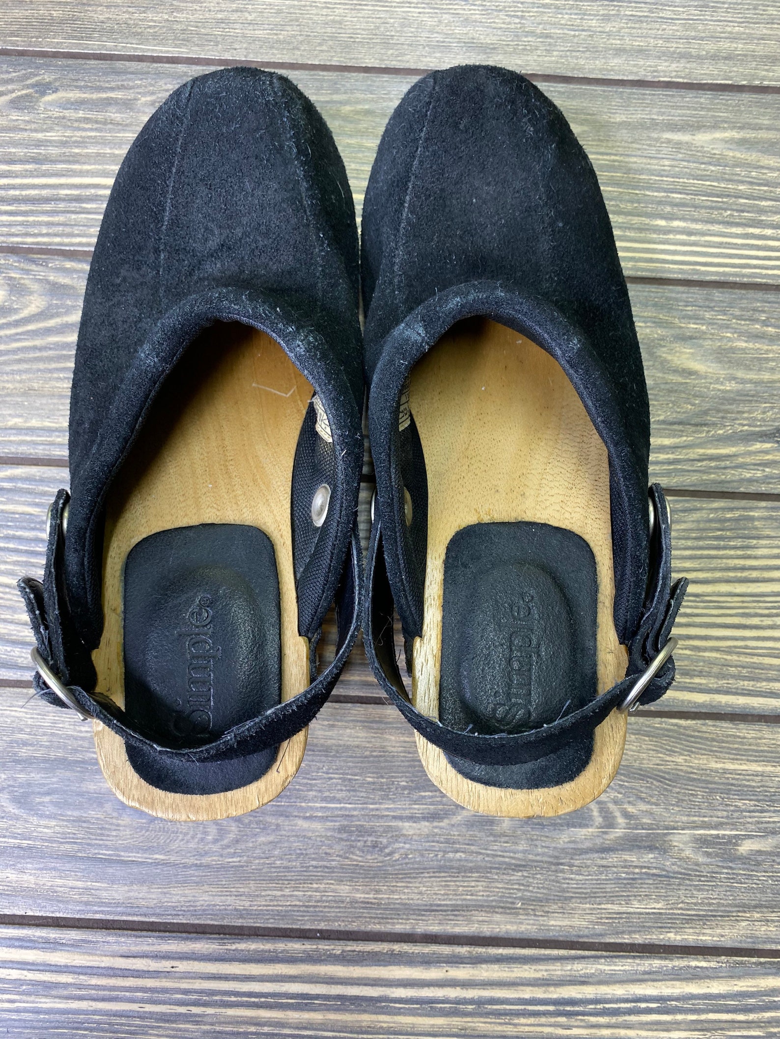 Simple Brand Wooden Clogs - Etsy