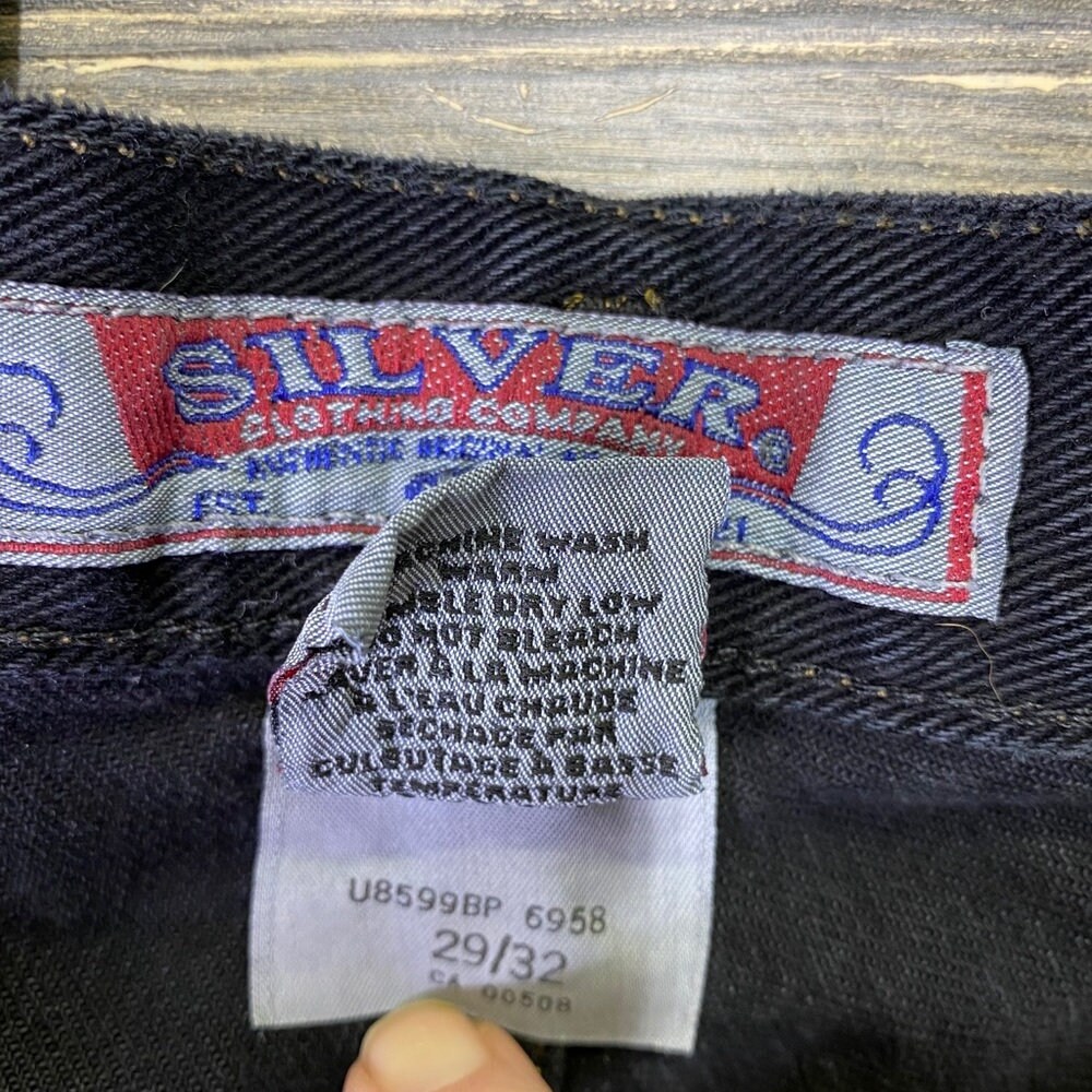 Vintage Silver Button Fly Jeans - Etsy