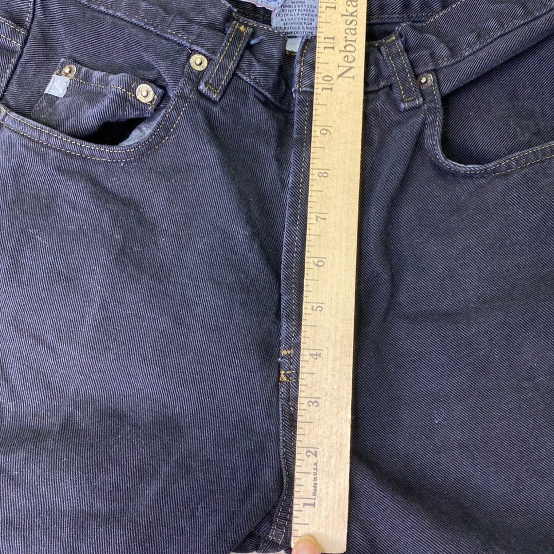 Vintage Silver Button Fly Jeans - Etsy