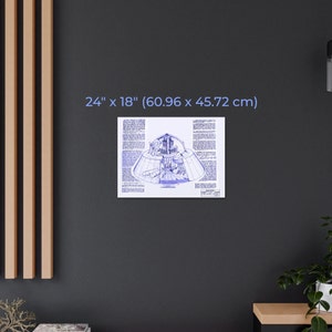 Hi Res Alien Reproduction Vehicle Canvas by Mark Mccandlish - Etsy