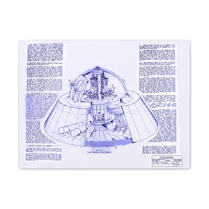 Hi Res Alien Reproduction Vehicle Canvas by Mark Mccandlish - Etsy