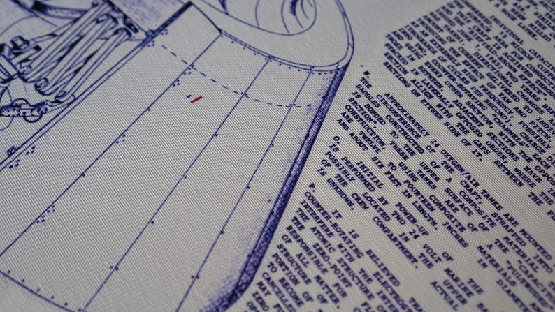 Hi Res Alien Reproduction Vehicle Canvas by Mark Mccandlish - Etsy