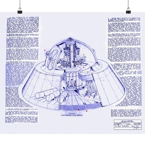 Hi Res Alien Reproduction Vehicle Print by Mark Mccandlish - Etsy
