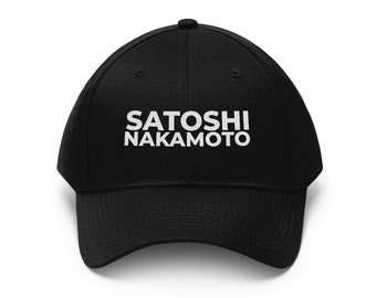 Satoshi Nakamoto Hat - Etsy