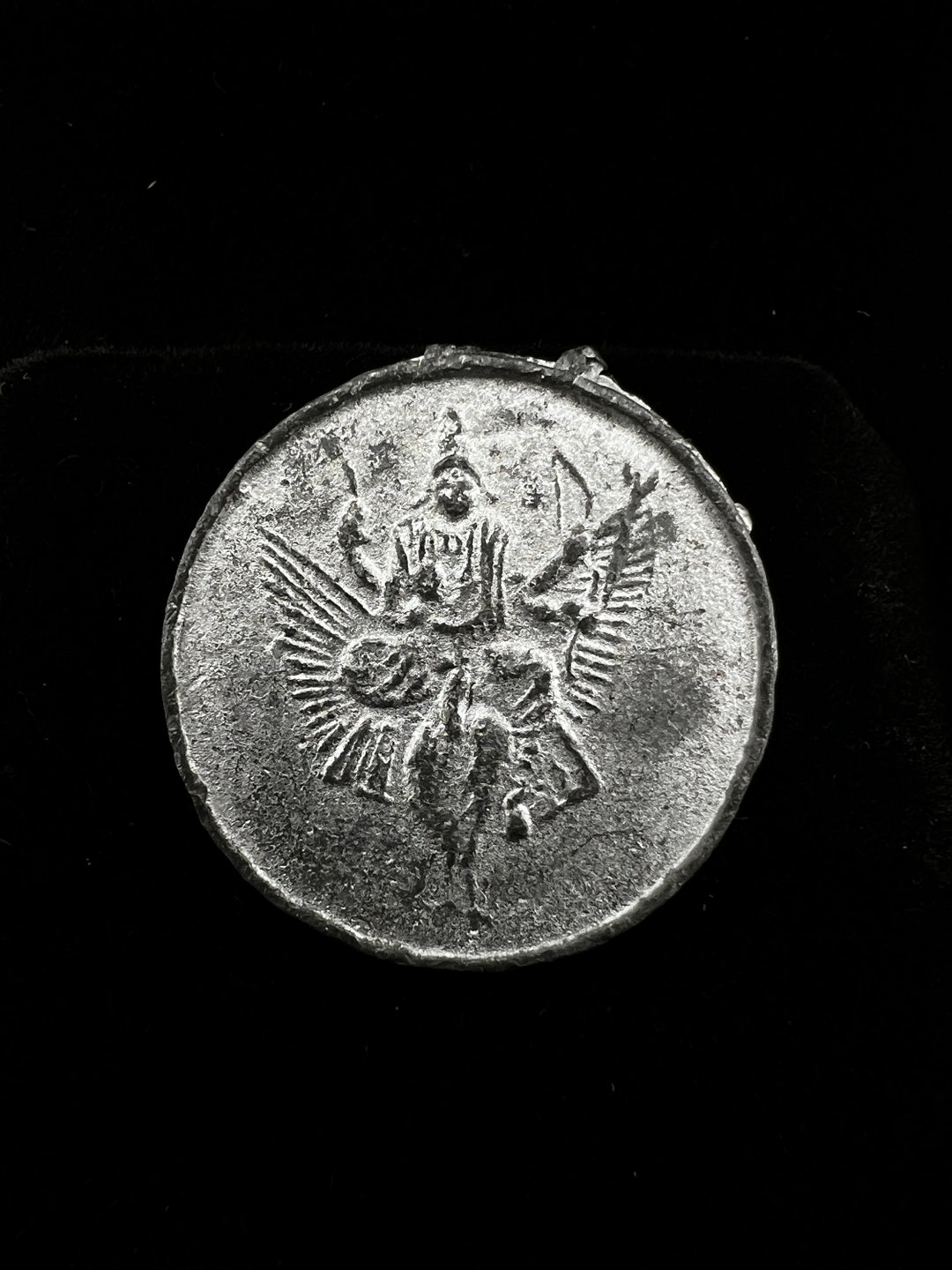 Shani Lead Coin Figurine | Vastu Dosh Nivaran | Spiritual Home Decor ...