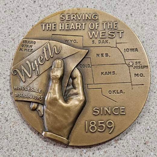 Vintage 1859-1959 Wyeth Company Wholesale Distributors 100th ...