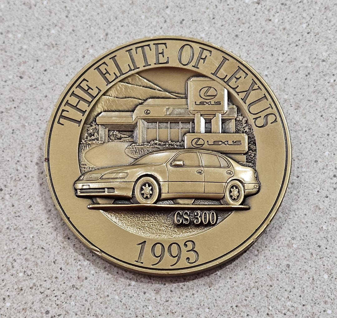 Vintage 1993 Lexus Dealership Excellence GS 300 Sedan the Elite of ...