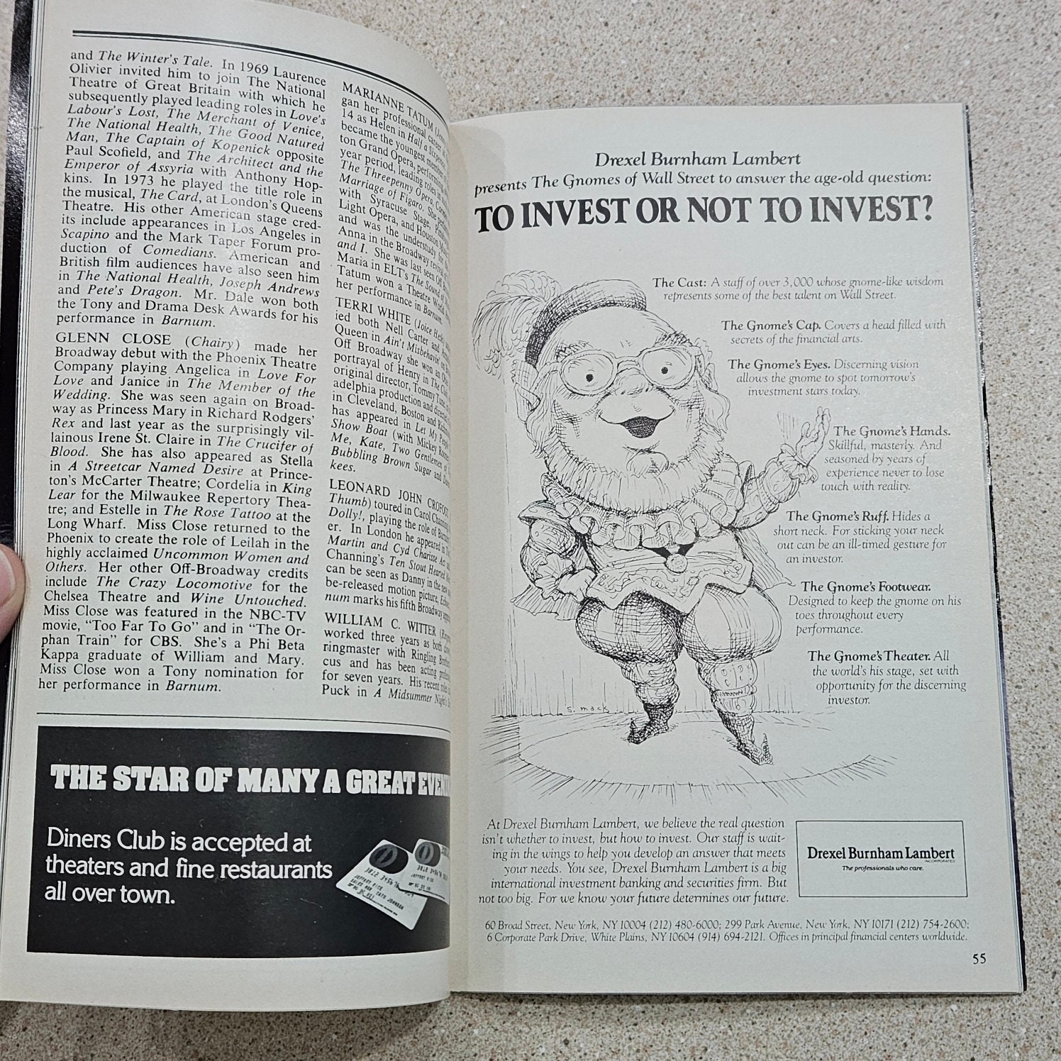 Vintage Playbill Barnum the New Musical Presented by Jim Dale With ...