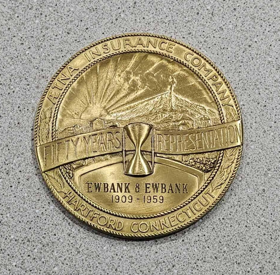 1909-1959 Aetna Insurance Company 50 Years Representation 3.5 - Etsy
