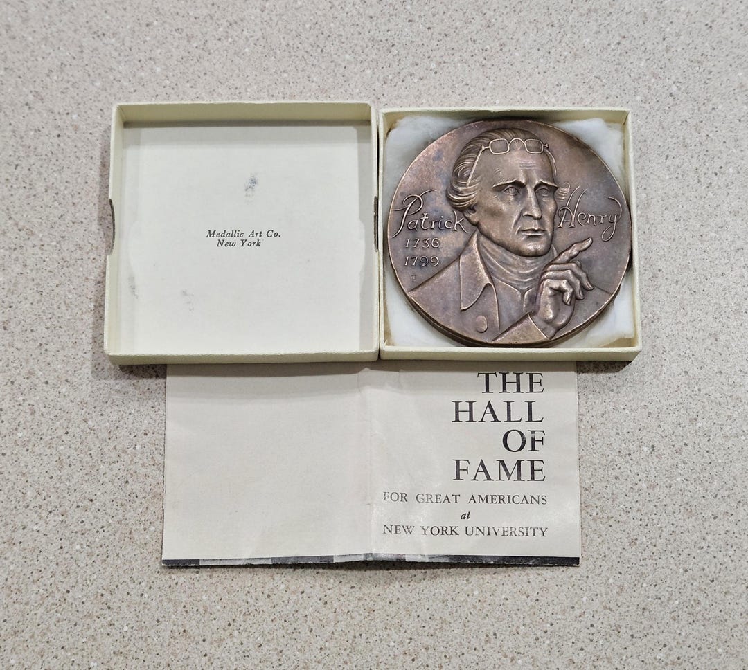 1966 Patrick Henry 1736-1799 the Hall of Fame for Great Americans at ...