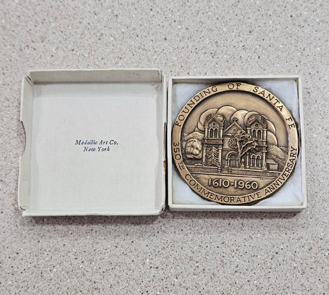 Vintage 1610-1960 Founding of Santa Fe 350th Commemorative Anniversary ...