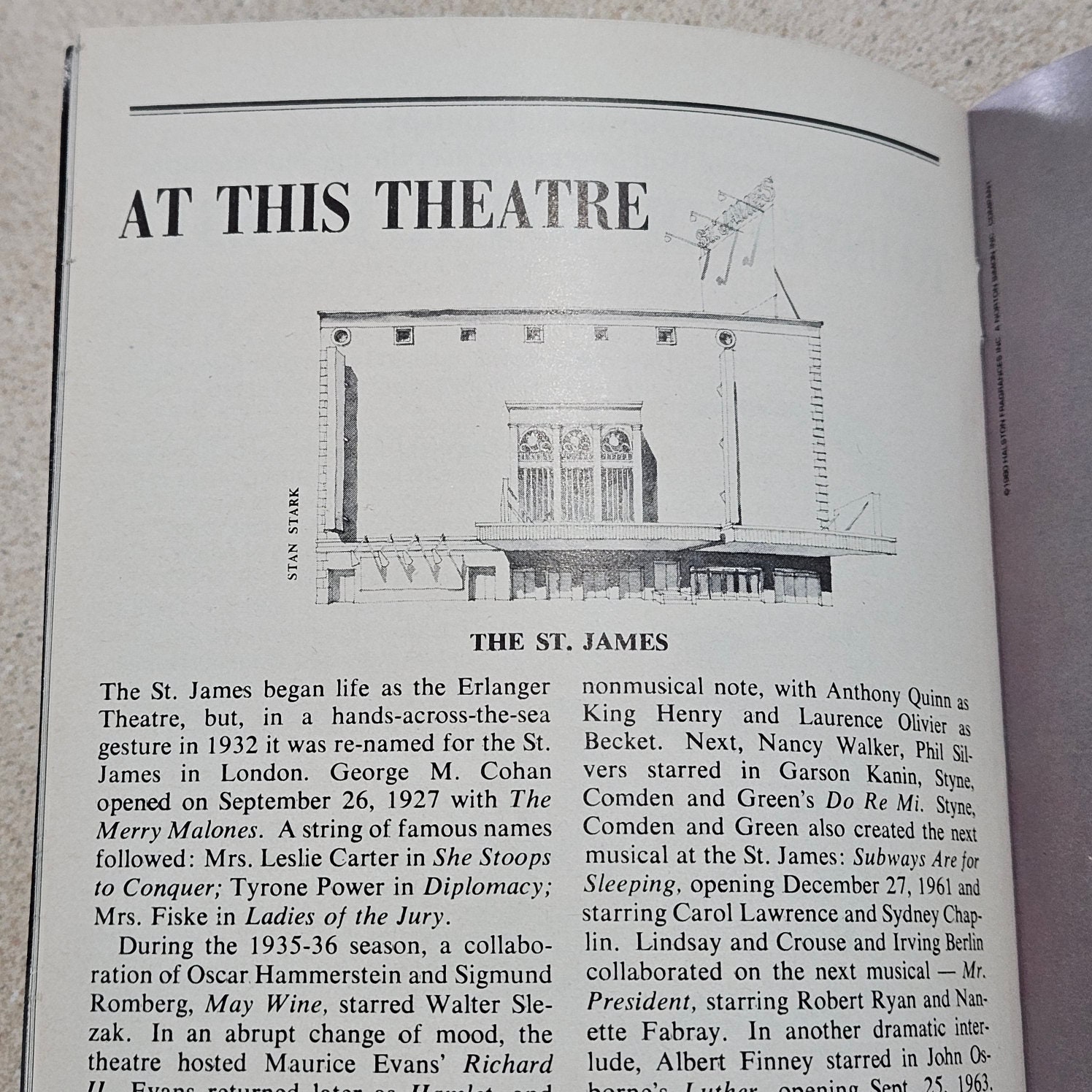 Vintage Playbill Barnum the New Musical Presented by Jim Dale With ...