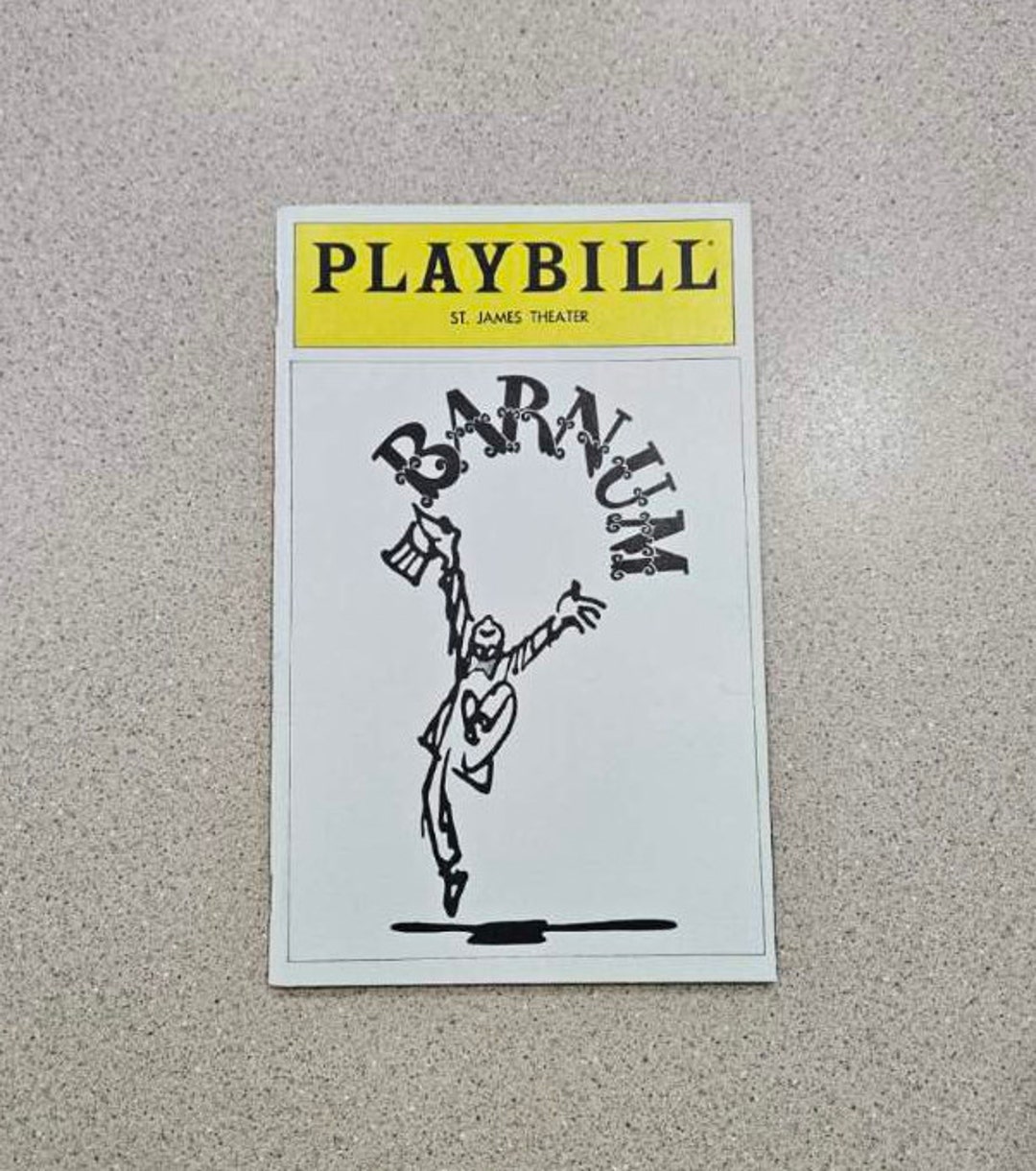 Vintage Playbill Barnum the New Musical Presented by Jim Dale With ...