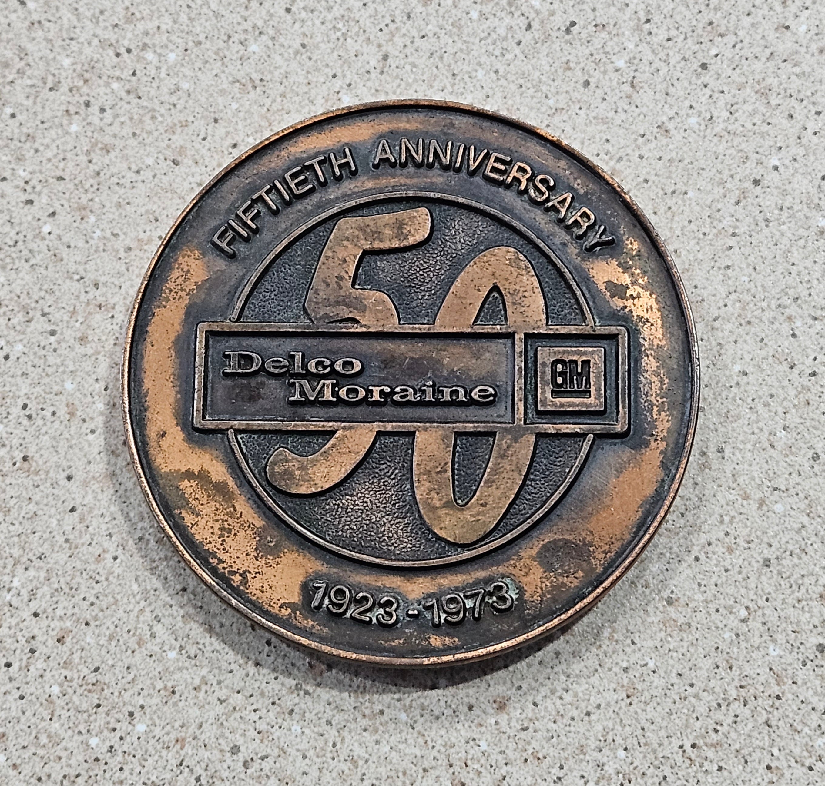 Vintage 1923-1973 Delco Moraine General Motors 50th Anniversary ...