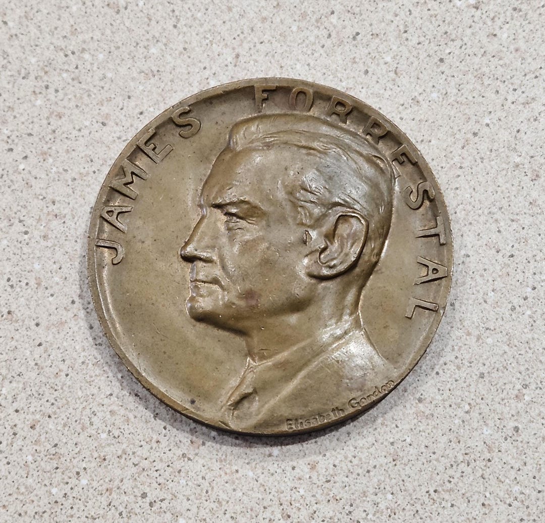 1926 James Forrestal Memorial Medal NSIA "for Distinguished Service to ...