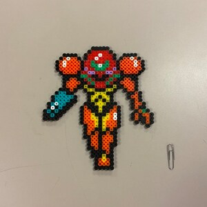 Metroid Perler Bead Figures - Etsy