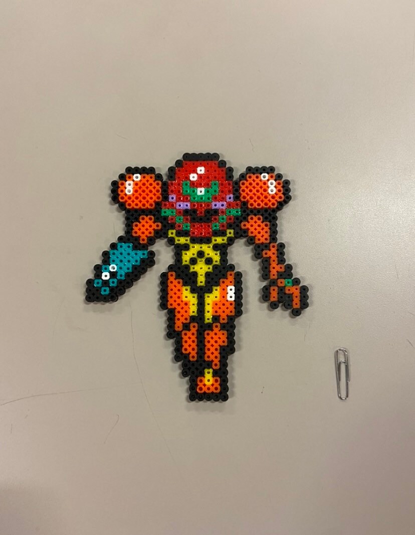 Metroid Perler Bead Figures - Etsy