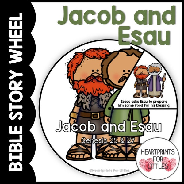 Bible Story Jacob and Esau - Etsy