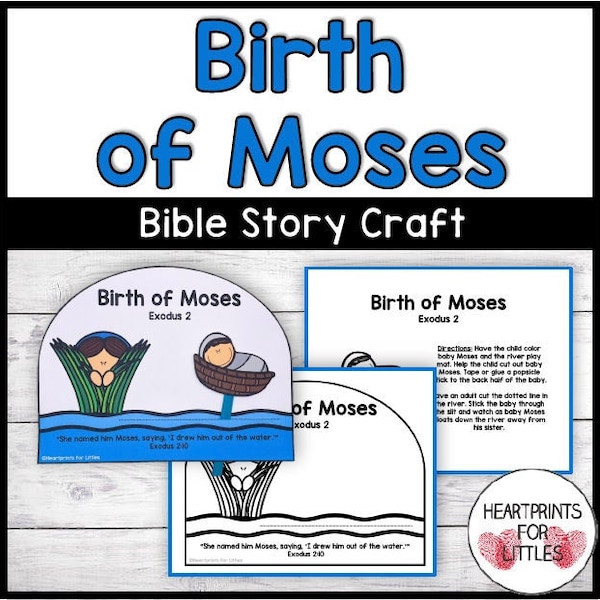 Baby Moses - Etsy