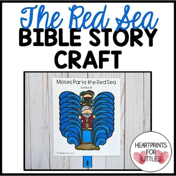 Moses Red Sea Craft - Etsy