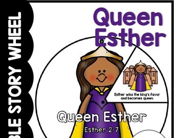 Queen Esther Craft Bible Story for Kids Esther 4 14 Esther - Etsy Singapore